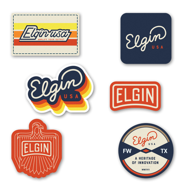 Elgin USA Sticker Pack - Series 2 | Elgin USA
