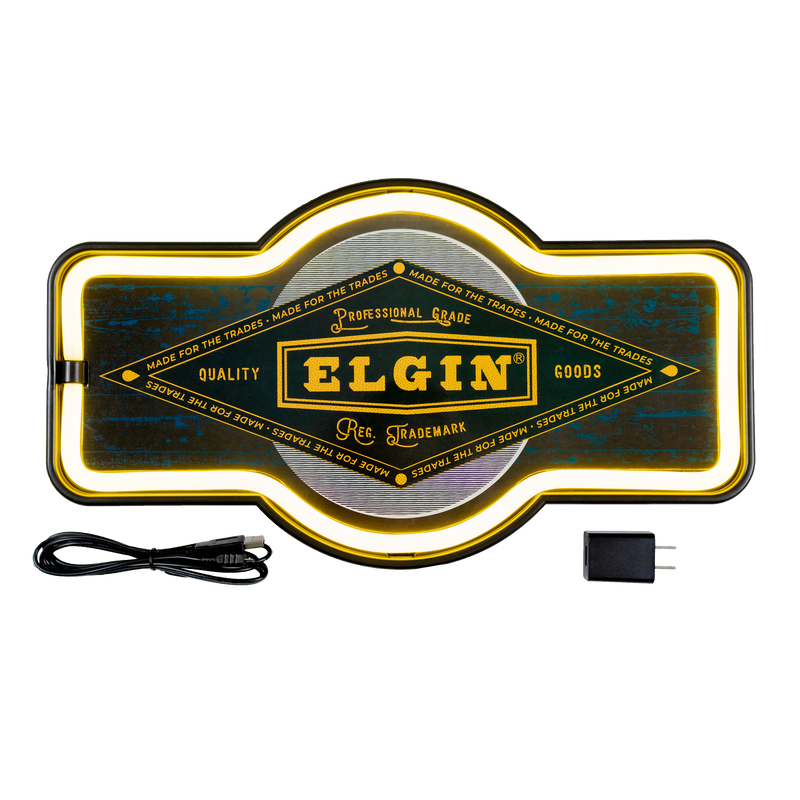 Elgin LED Neon Workshop Sign | Elgin USA